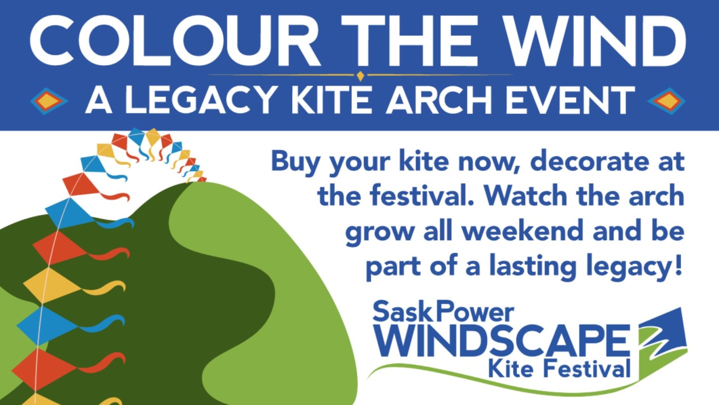 Colour The Wind: A Legacy Kite Arch