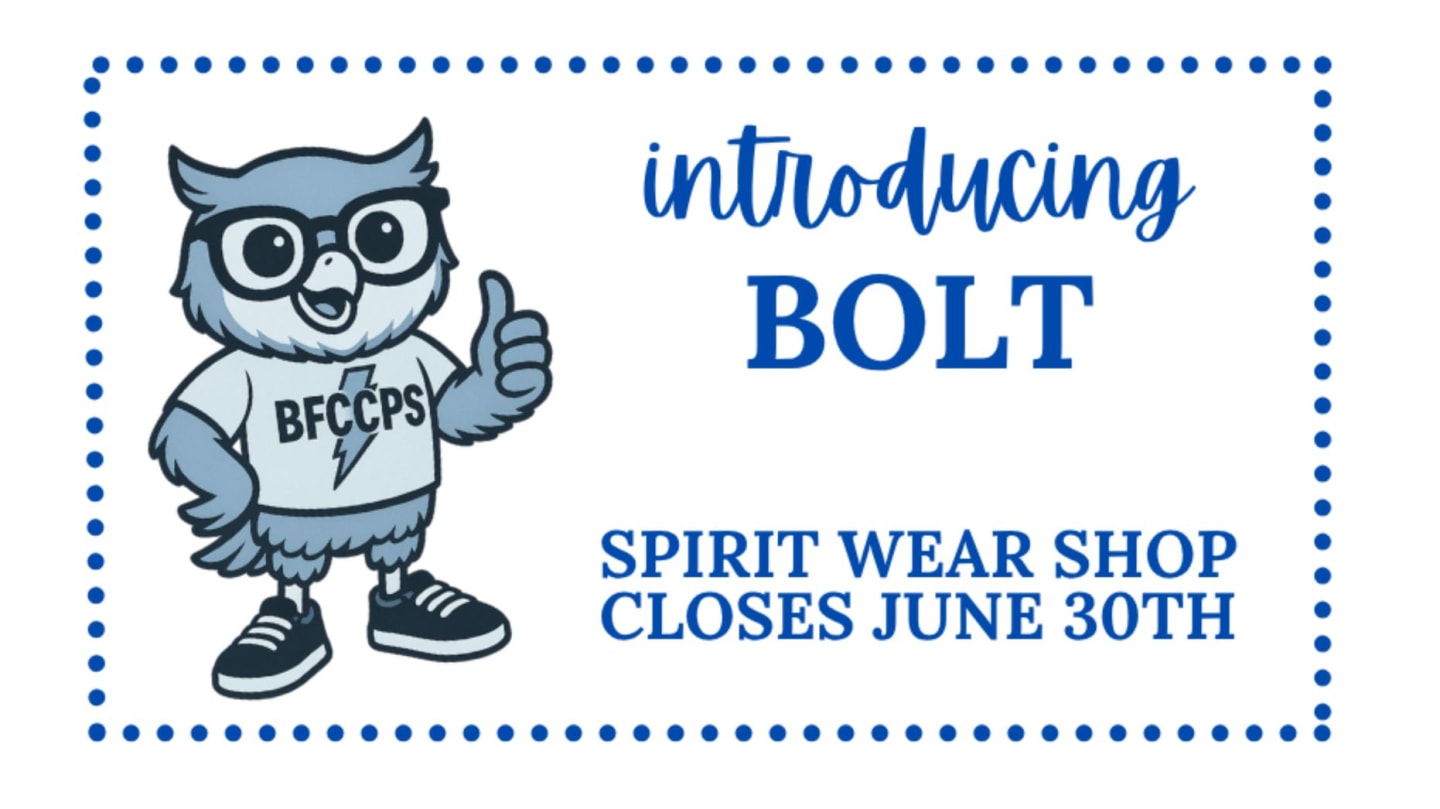 BFCCPS PCO's Spirit Wear Shop