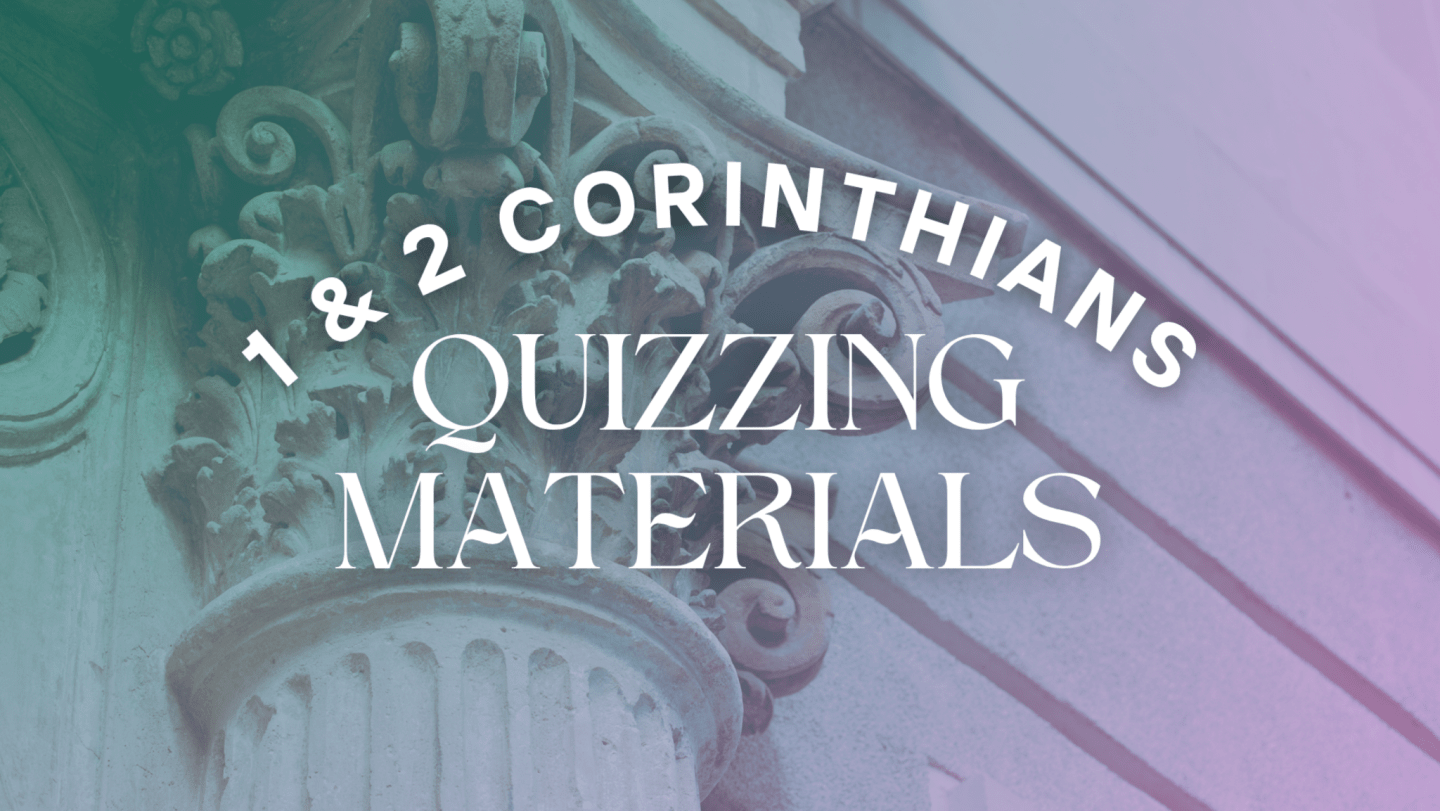 Bible Quizzing Materials