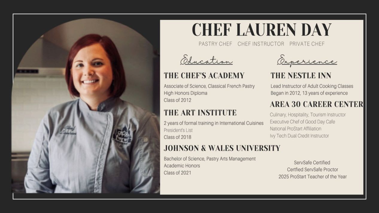 Community Cooking Class Series with Chef Lauren Day
