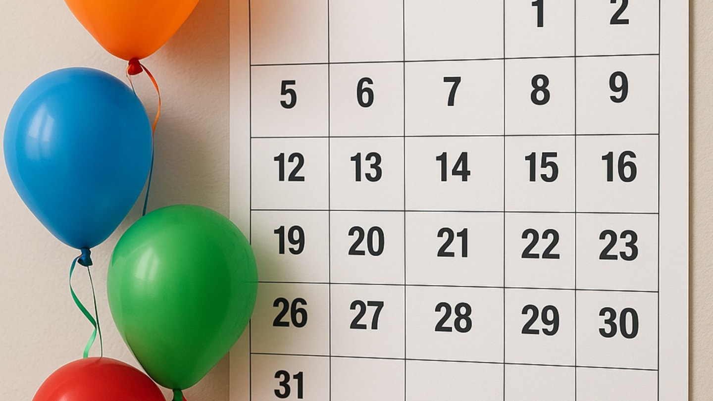 Birthday Board Raffle [Pom Pom & Palm Trees SBPAL Cheer Event]