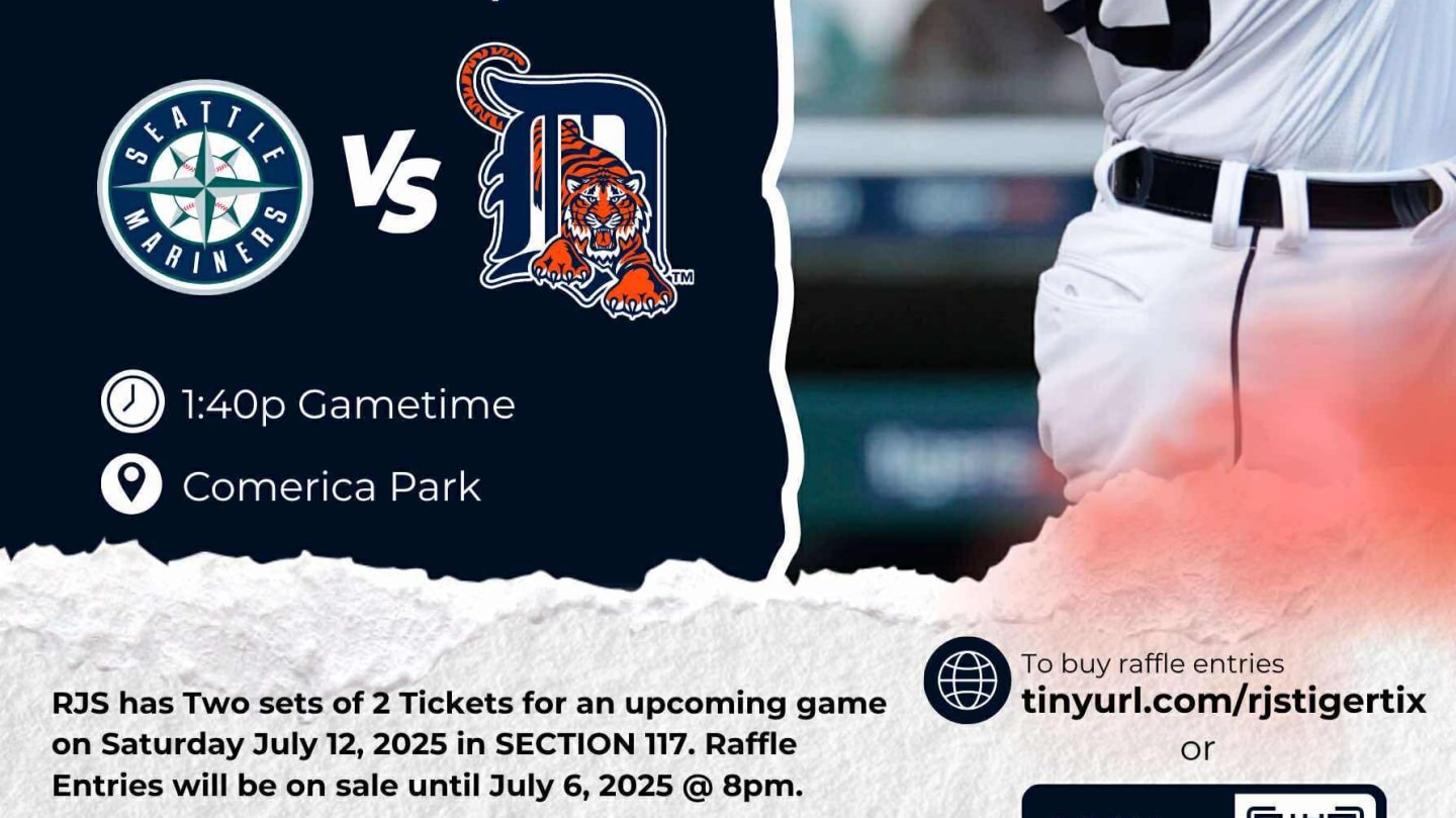 RJS Tigers Ticket Raffle 2025