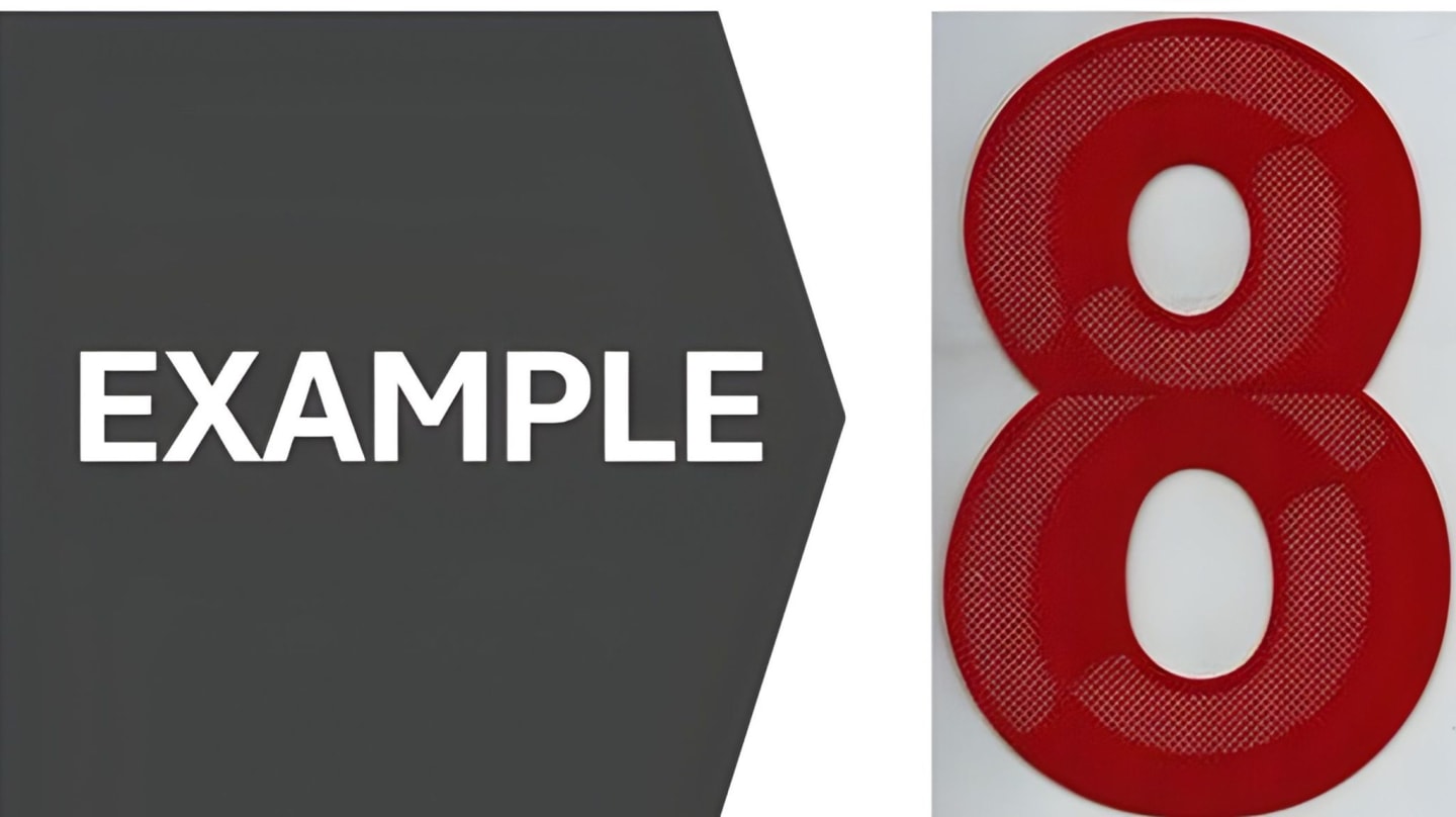 RED 3D Marquee Numbers/Symbols, $5 each, approx. 10 inches