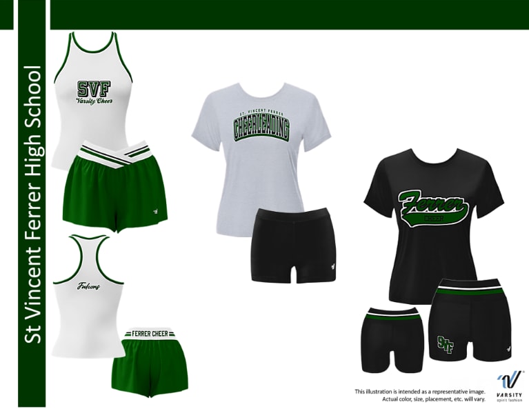2025-2026 Varsity Cheer UCA Summer Camp and Practice Wear