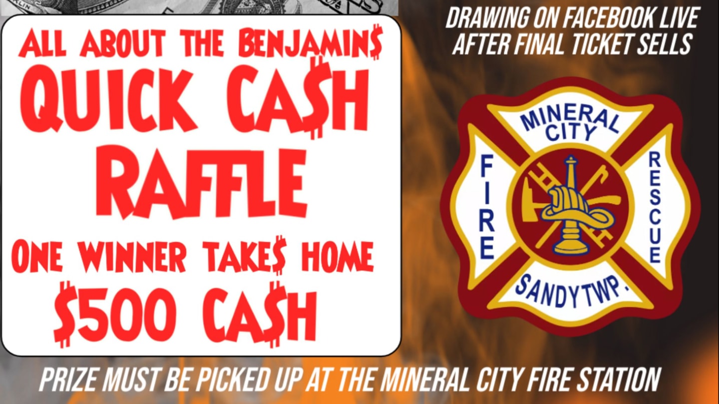 MCVFD, Inc. Quick Cash Raffle