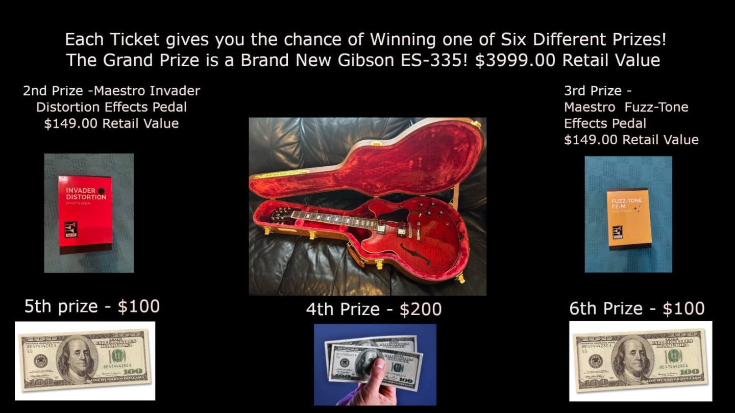 Mile High Blues Society's Summer Raffle 2025