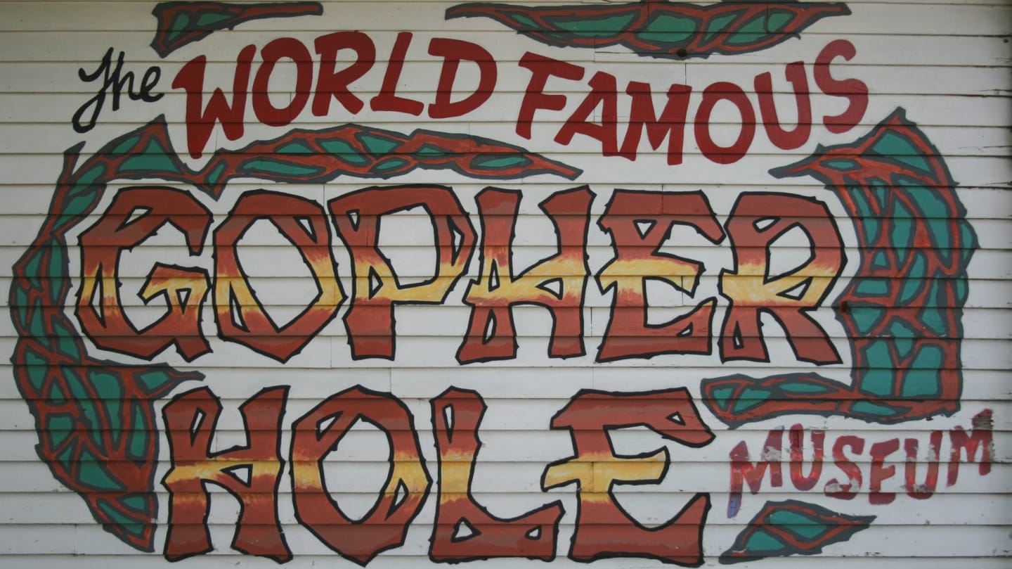 Save the World Famous Gopher Hole Museum!