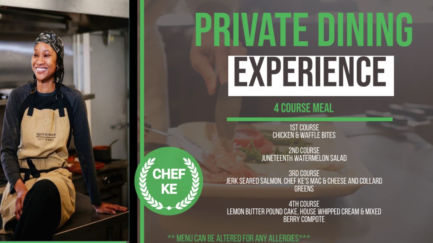 Private Chef Experience Raffle