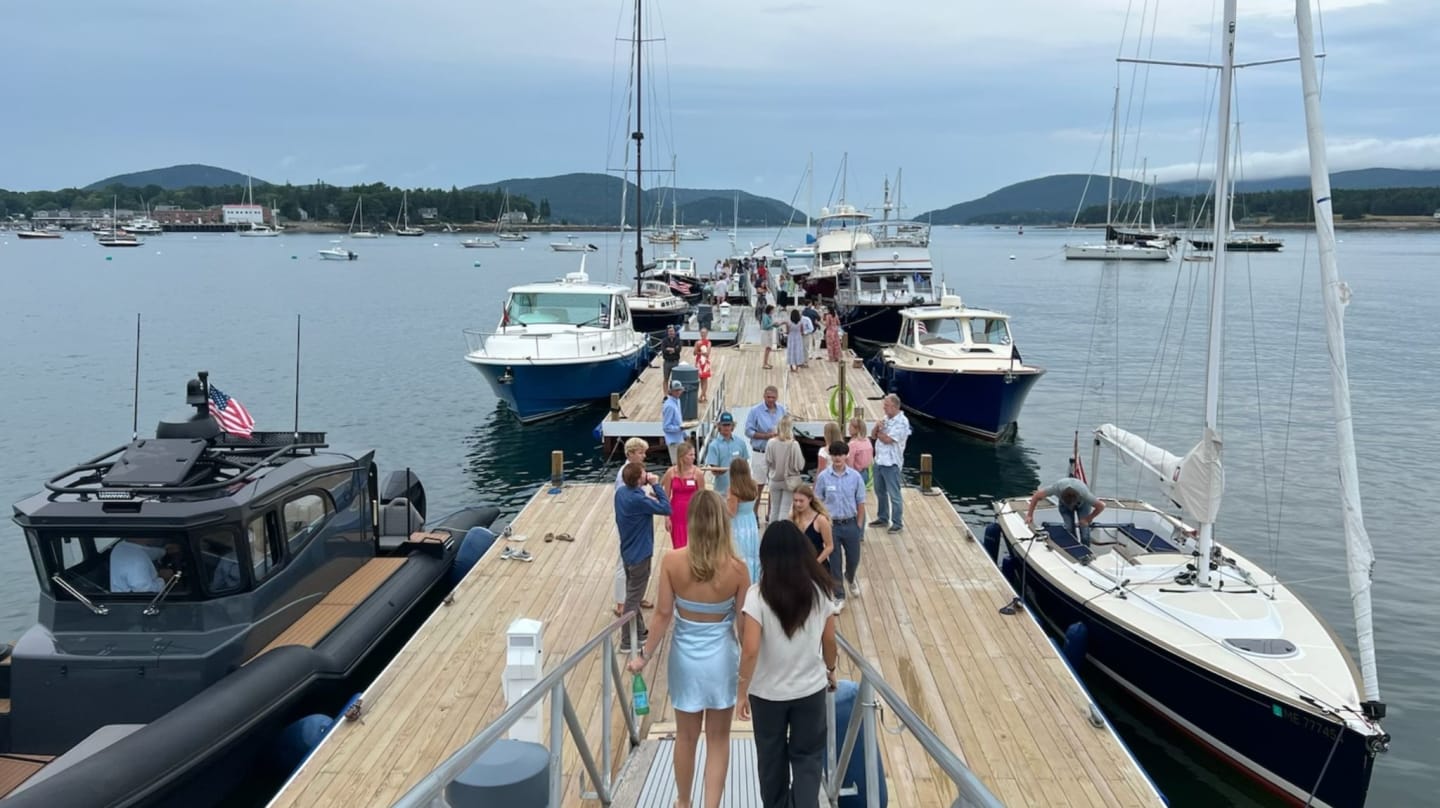 MDI Sailing Dock Party