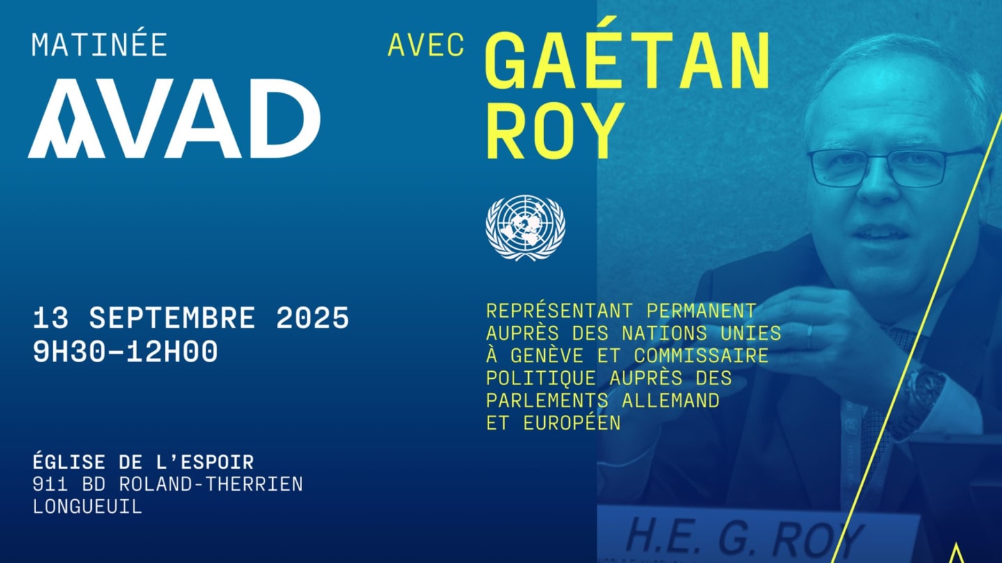Matinée AVAD avec Gaetan Roy
