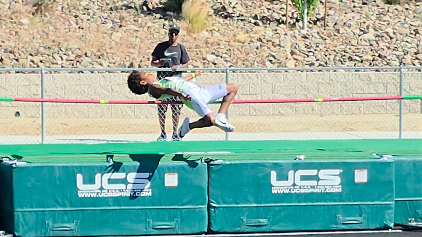 Elijah Jr makes the Jr. Olympics