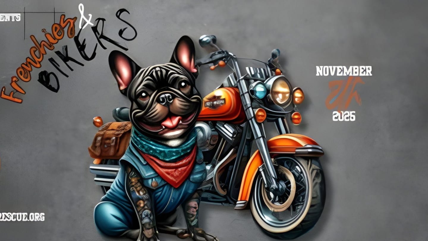 Frenchies & Bikers: Revved Up for Rescue Benefit & Bike Show!