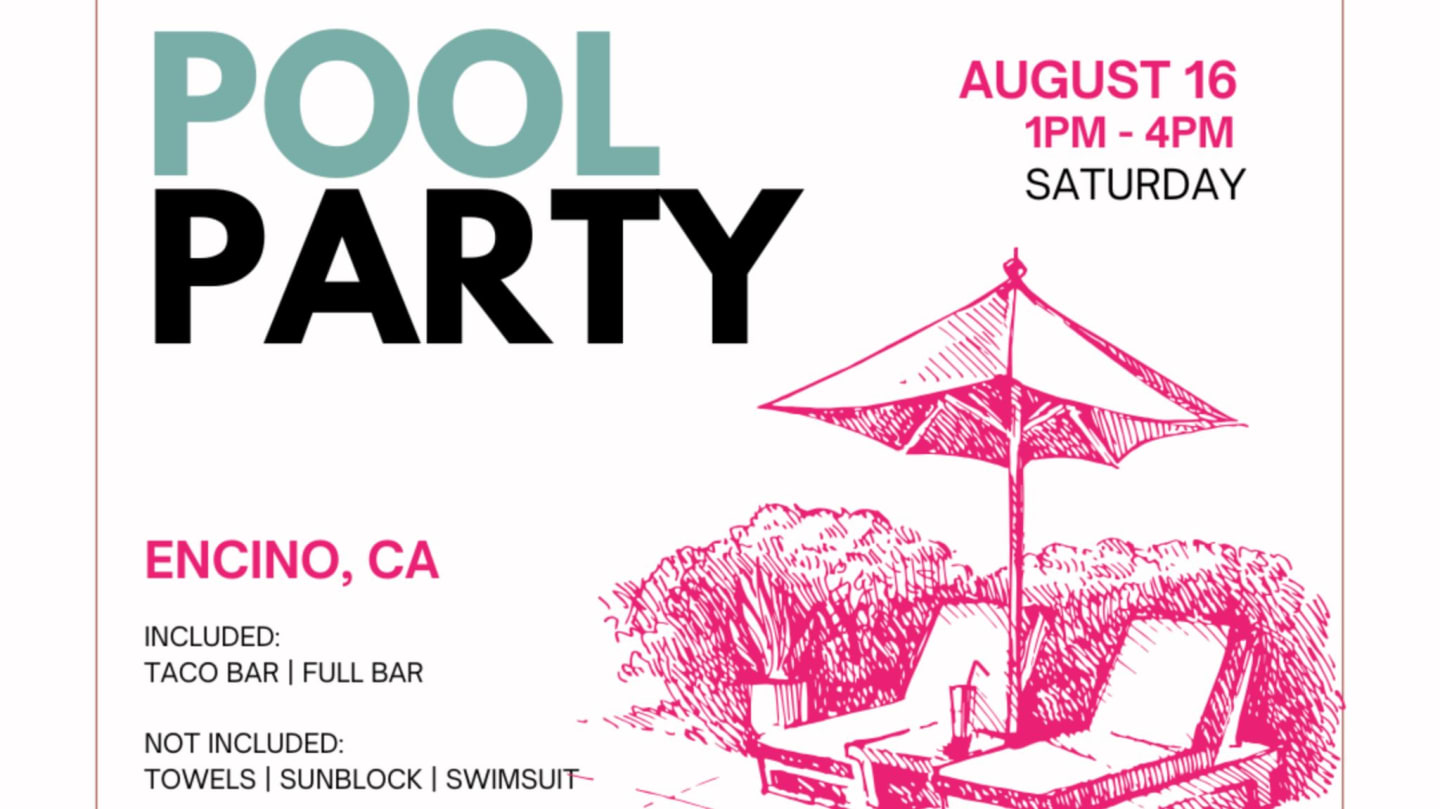 Every Day Action - Pool Party Fundraiser