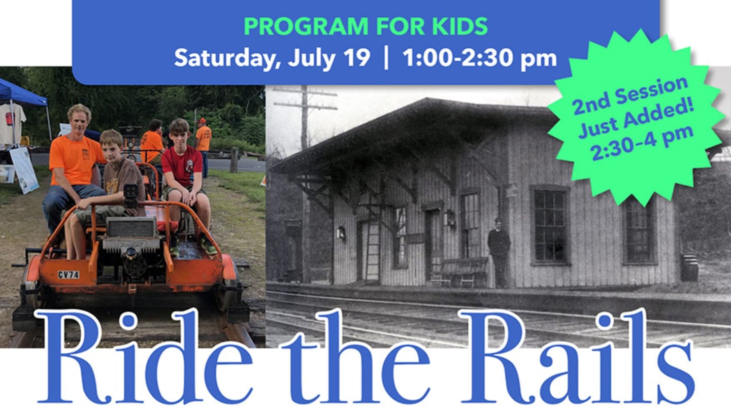 Ride the Rails–Program for Kids