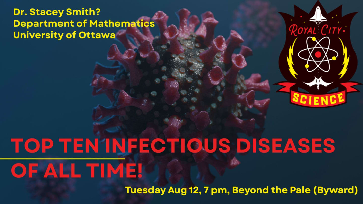 Science on Tap: Top Ten Most Infectious Diseases of all Time! (Ottawa)
