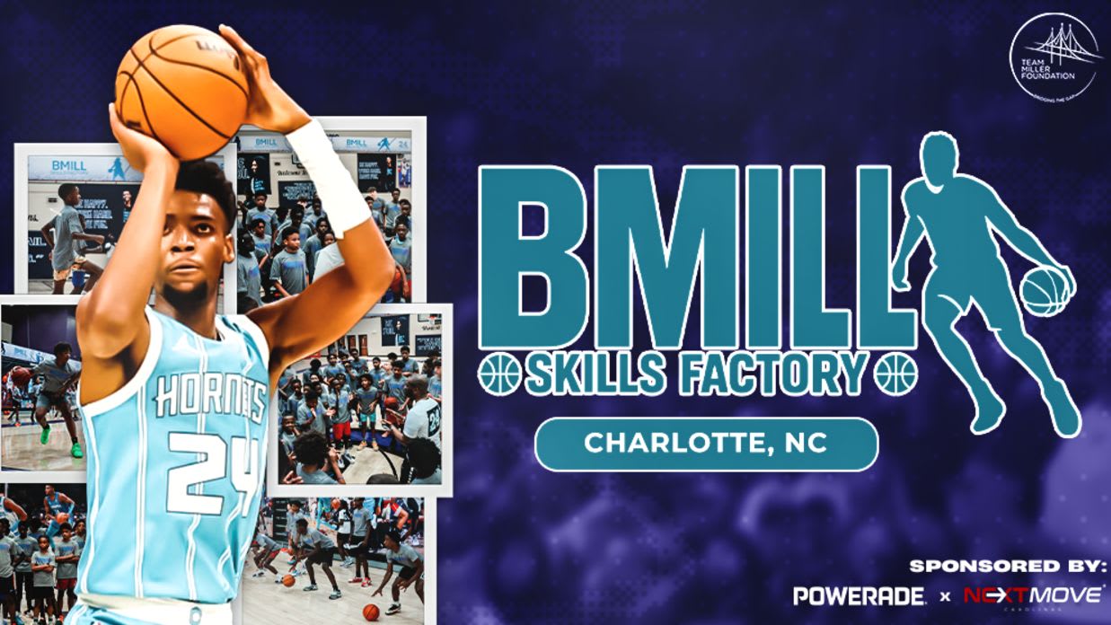 BMill Skills Factory Basketball Camp (NC) Ages 9-14