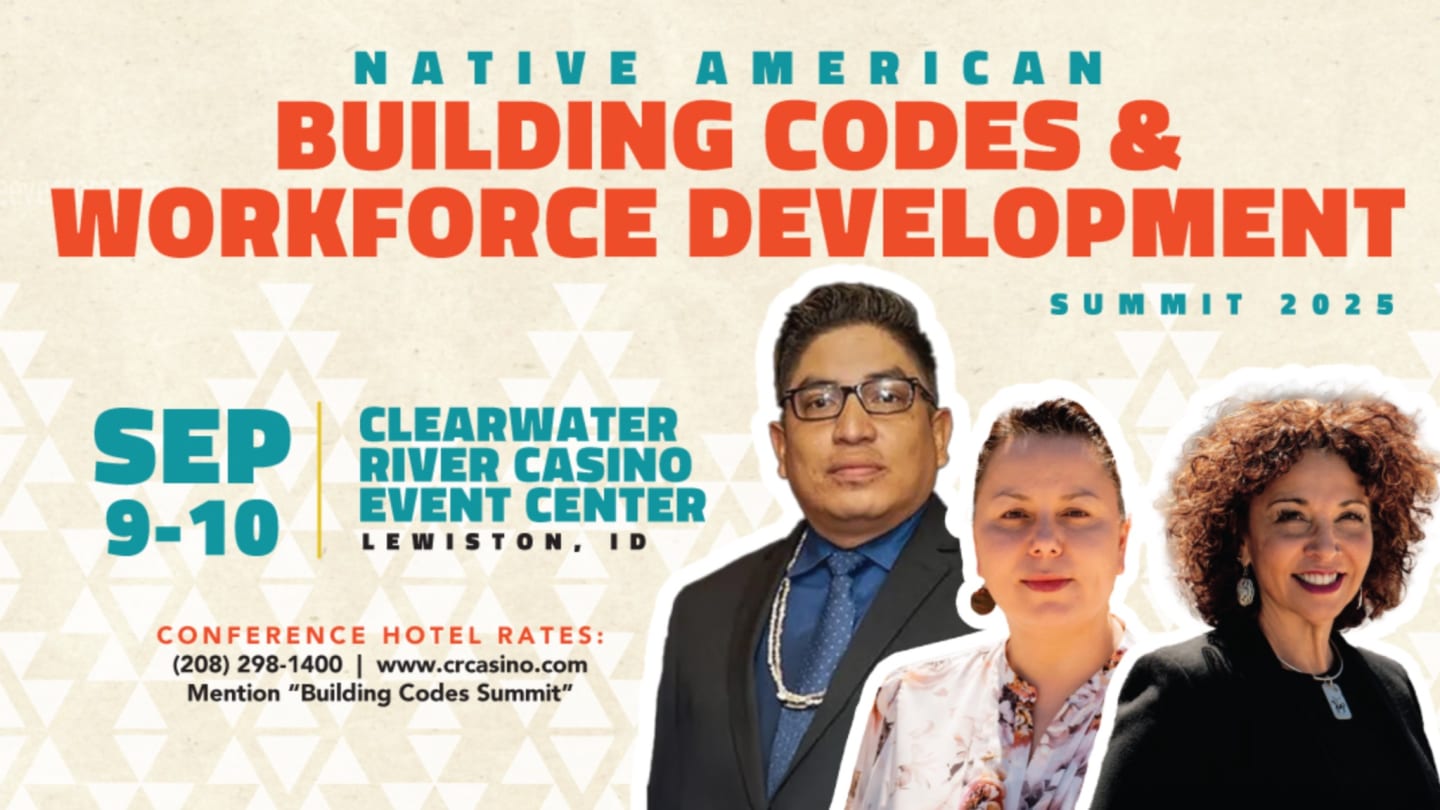 Native American Building Codes & Workforce Development Summit