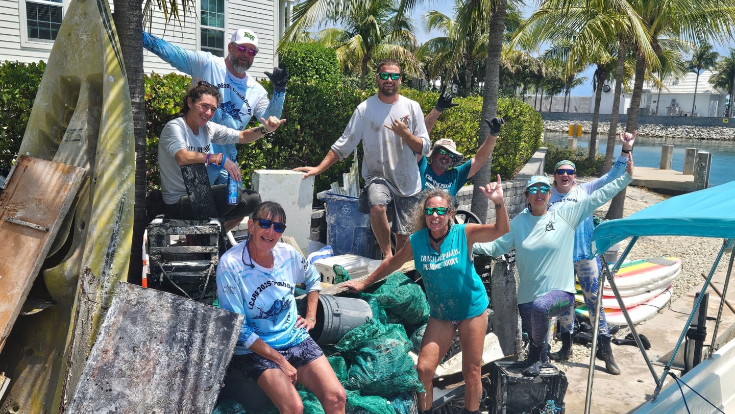 Lower Keys Clean-up at Looe Key