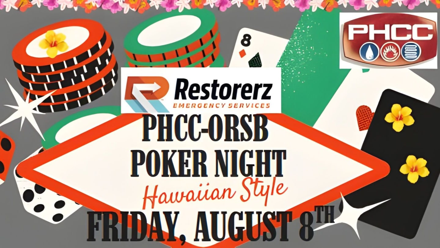 PHCC-ORSB 2025 Poker Night - Hawaiian Style