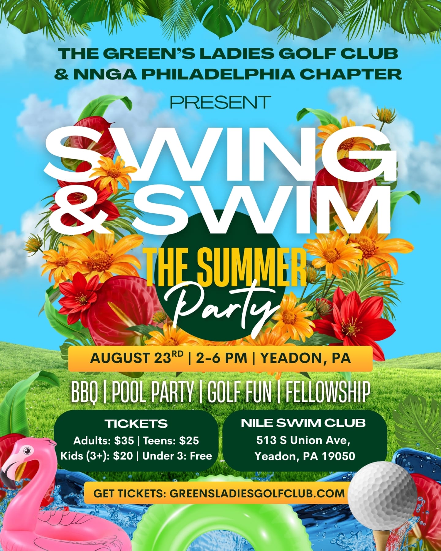 2025 Swing & Swim Party