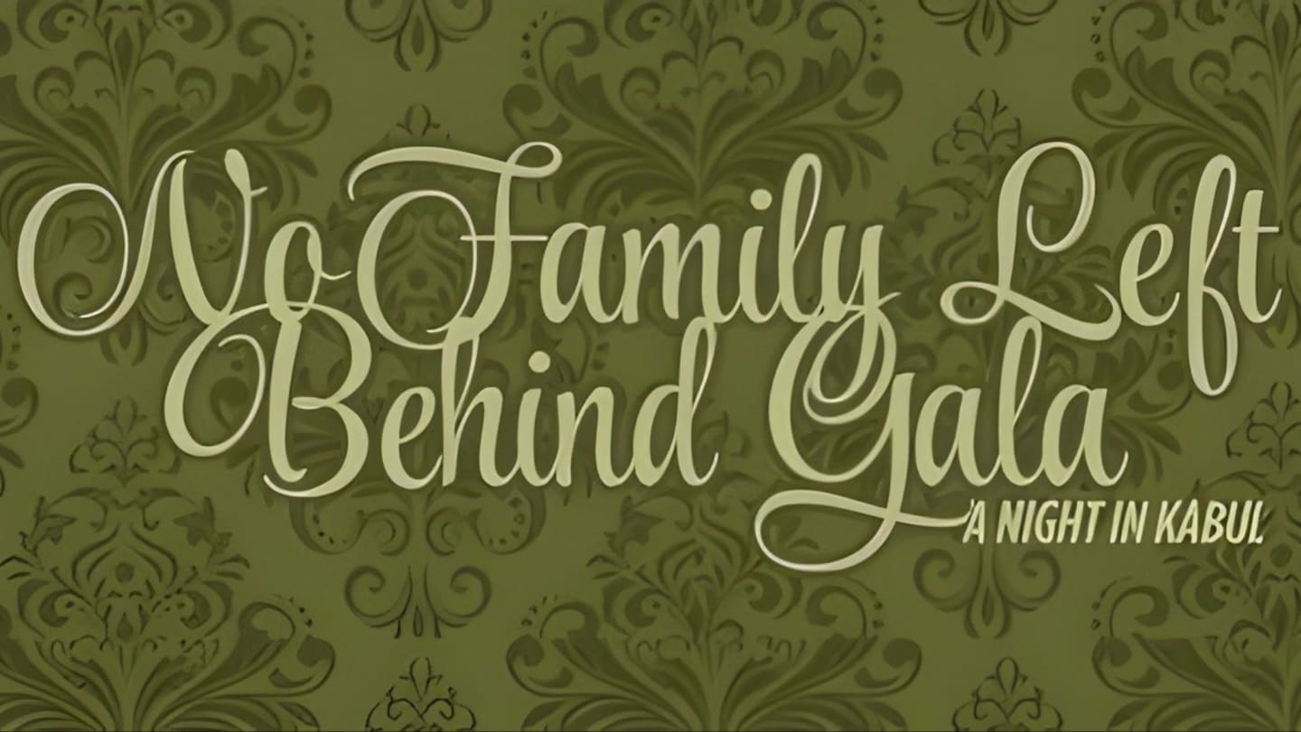 No Family Left Behind Gala: A Night in Kabul