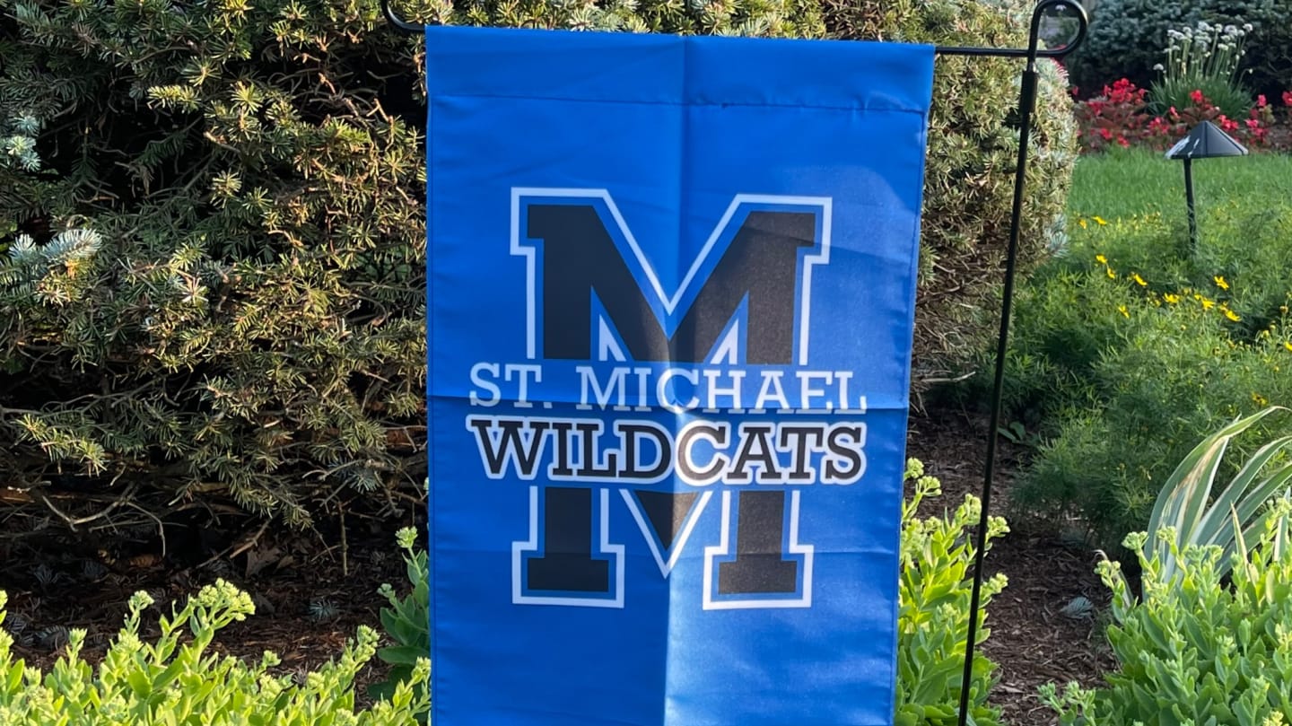 St. Michael Garden Flag