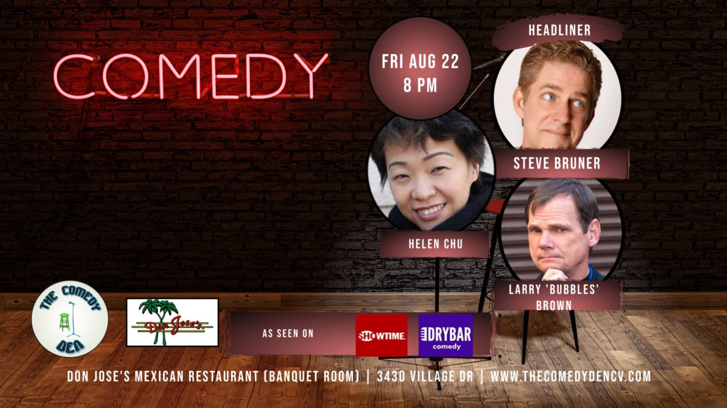 The Comedy Den presents comedian Steve Bruner