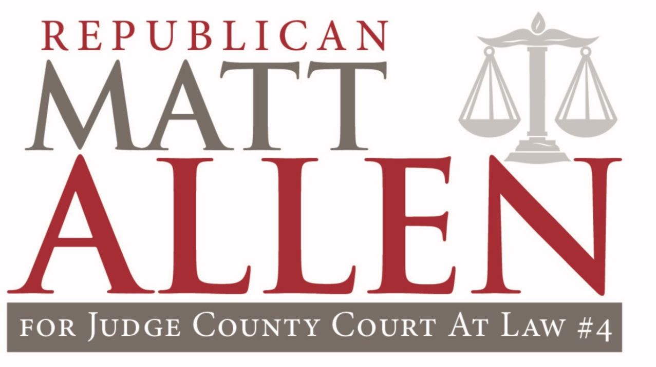 Matt Allen for Judge Brazoria County Court at Law #4
