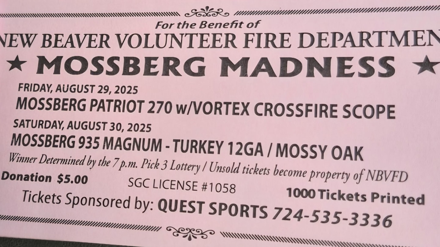 New Beaver Boro VFD's Mossberg Madness