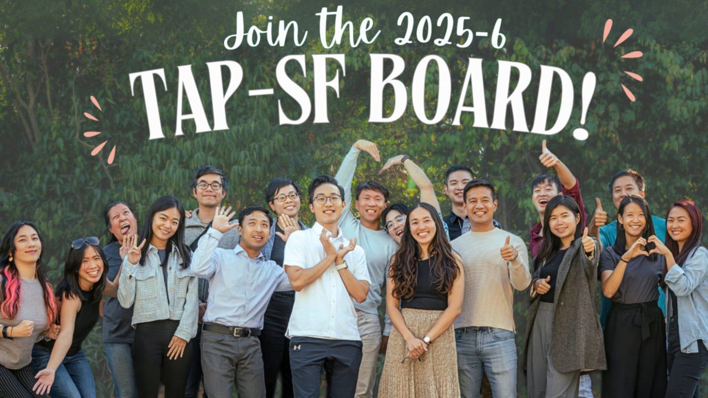 TAP-SF 2025-6 Board Recruitment Information Session
