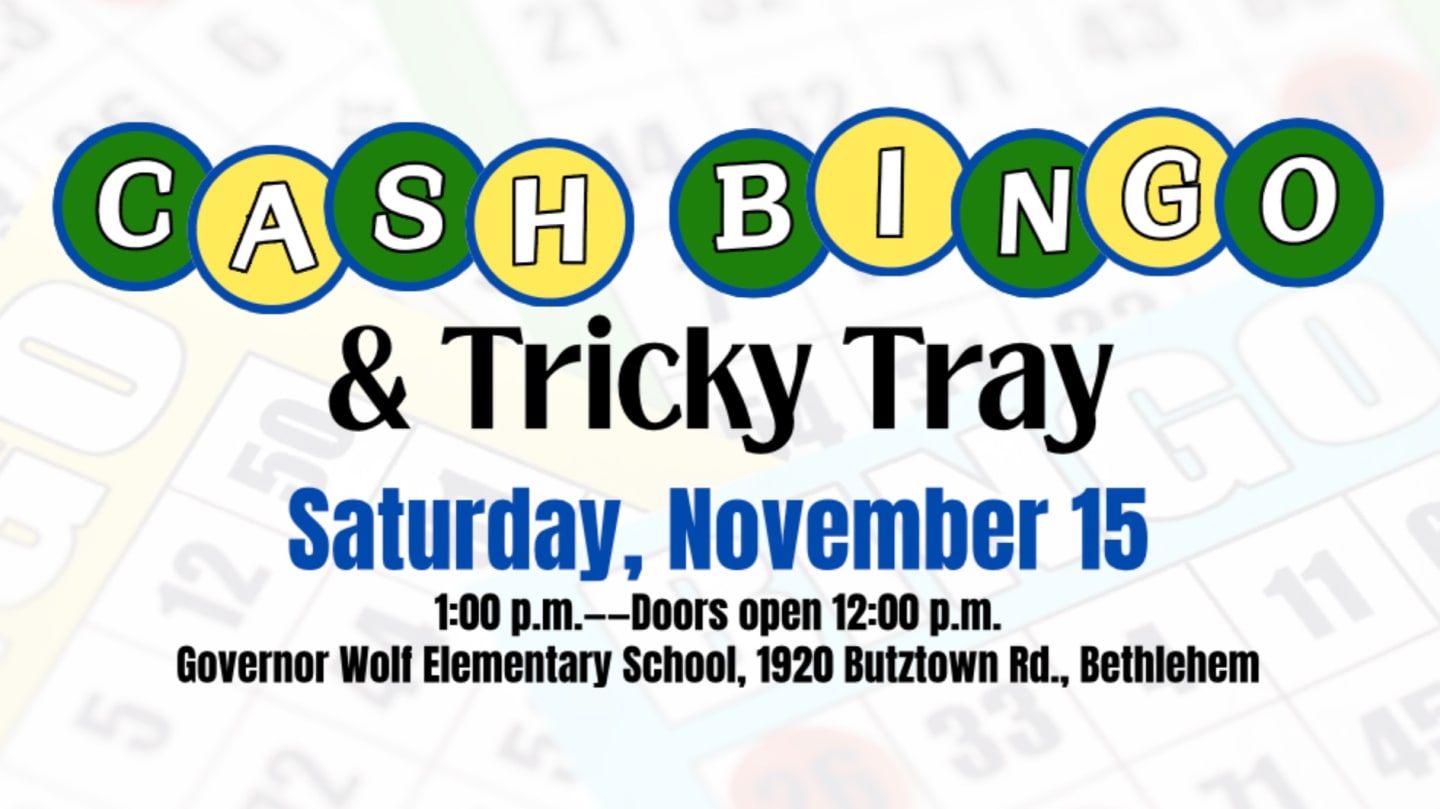 November 15, 2025: Governor Wolf Bingo
