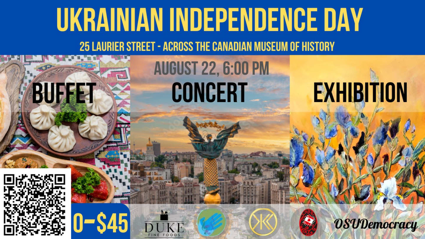 34th Anniversary of Ukraine’s Independence - Friday, August 22, 2025 ...