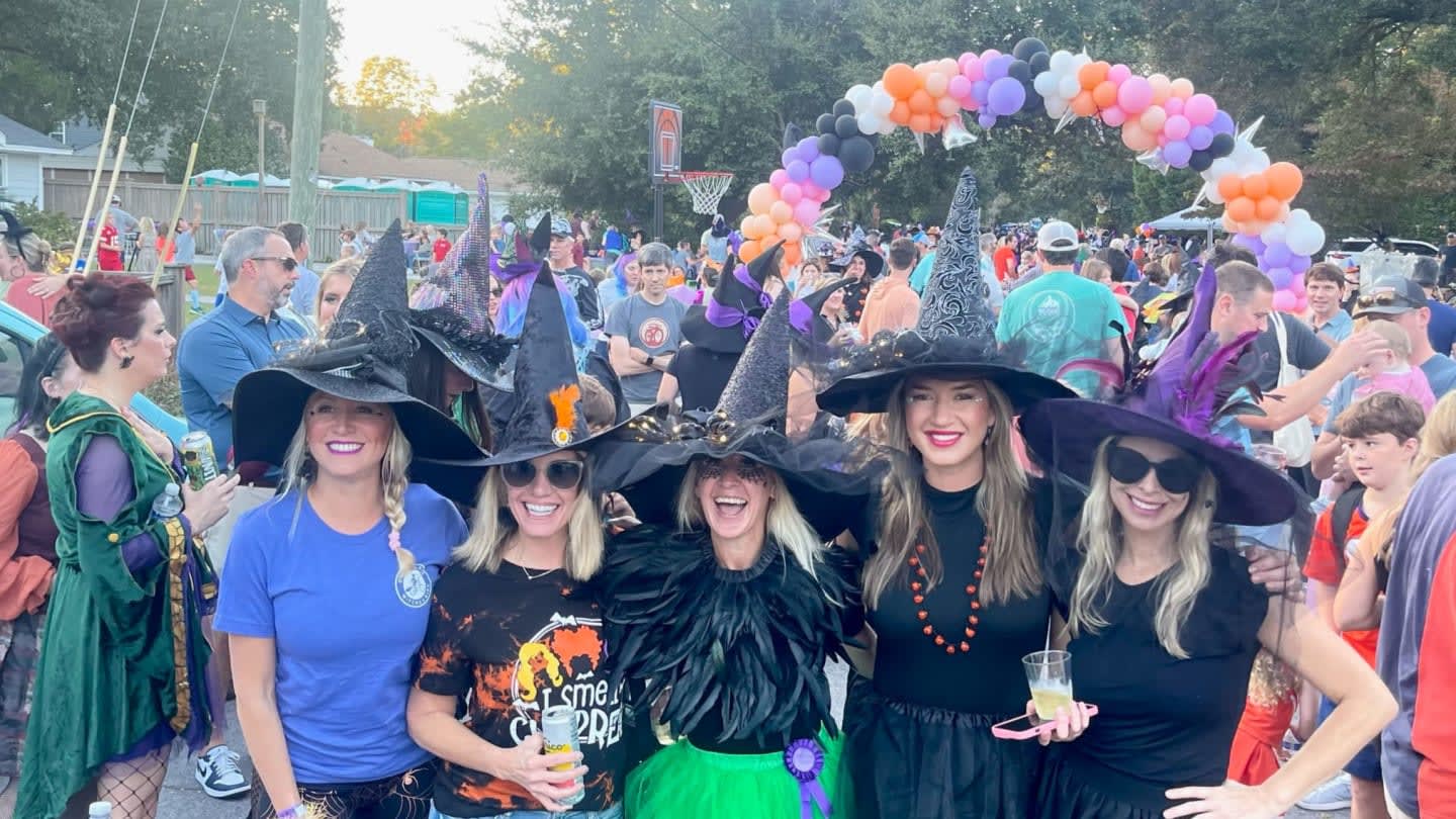 Old Village Witches Ride Block Party