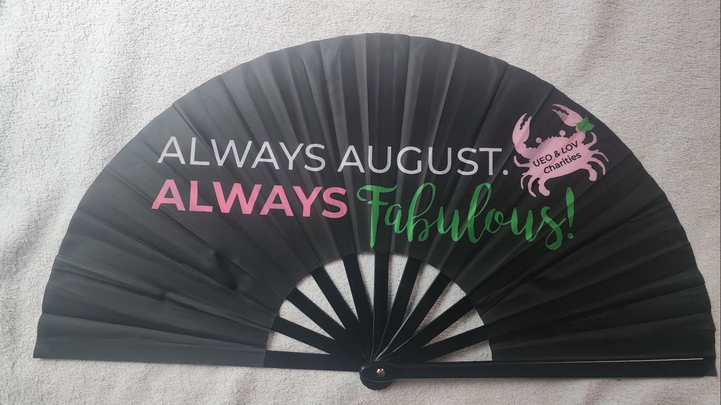 Always August, Always Fabulous Line Dance Fans