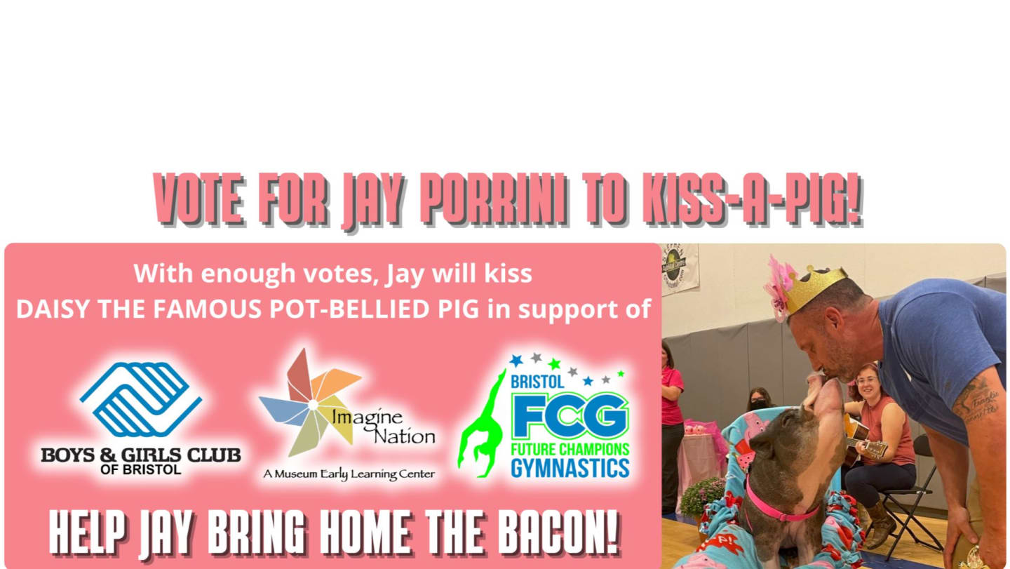 Jay's Kiss-A-Pig Campaign