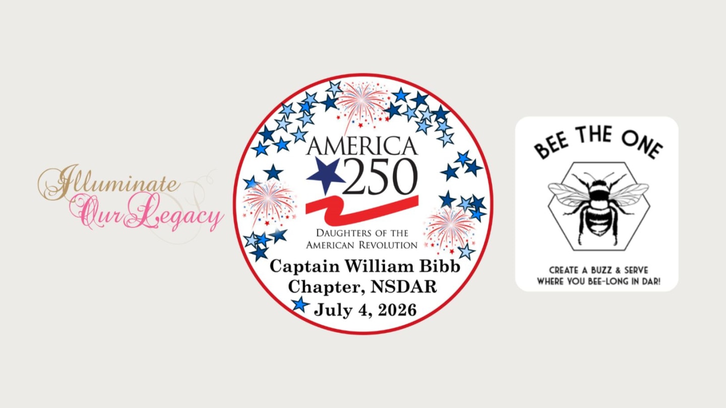 Captain William Bibb Chapter, NSDAR's Shop