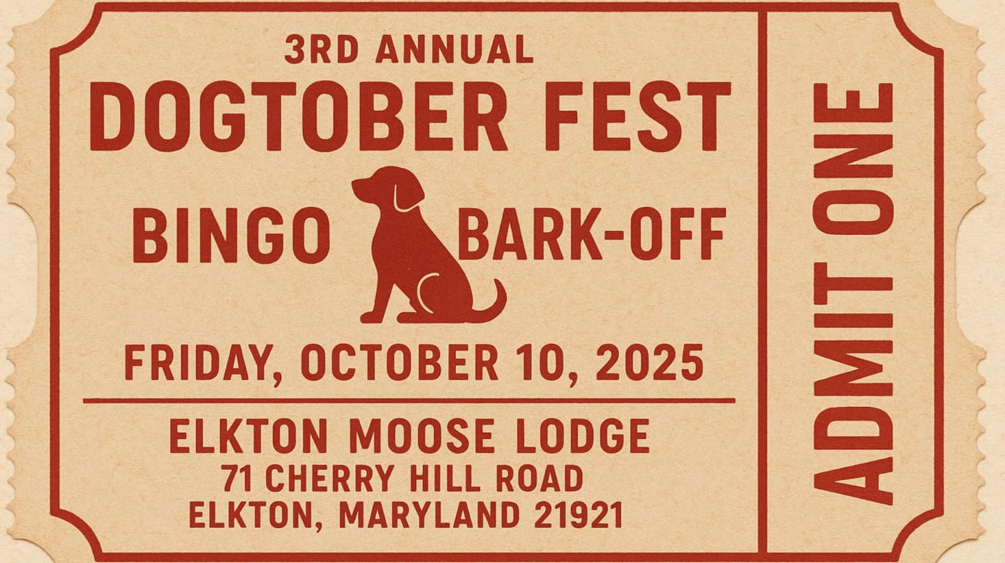 3rd Annual Dogtober Fest: Bingo Bark-Off