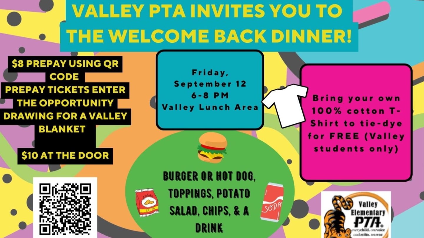 Welcome Back Dinner
