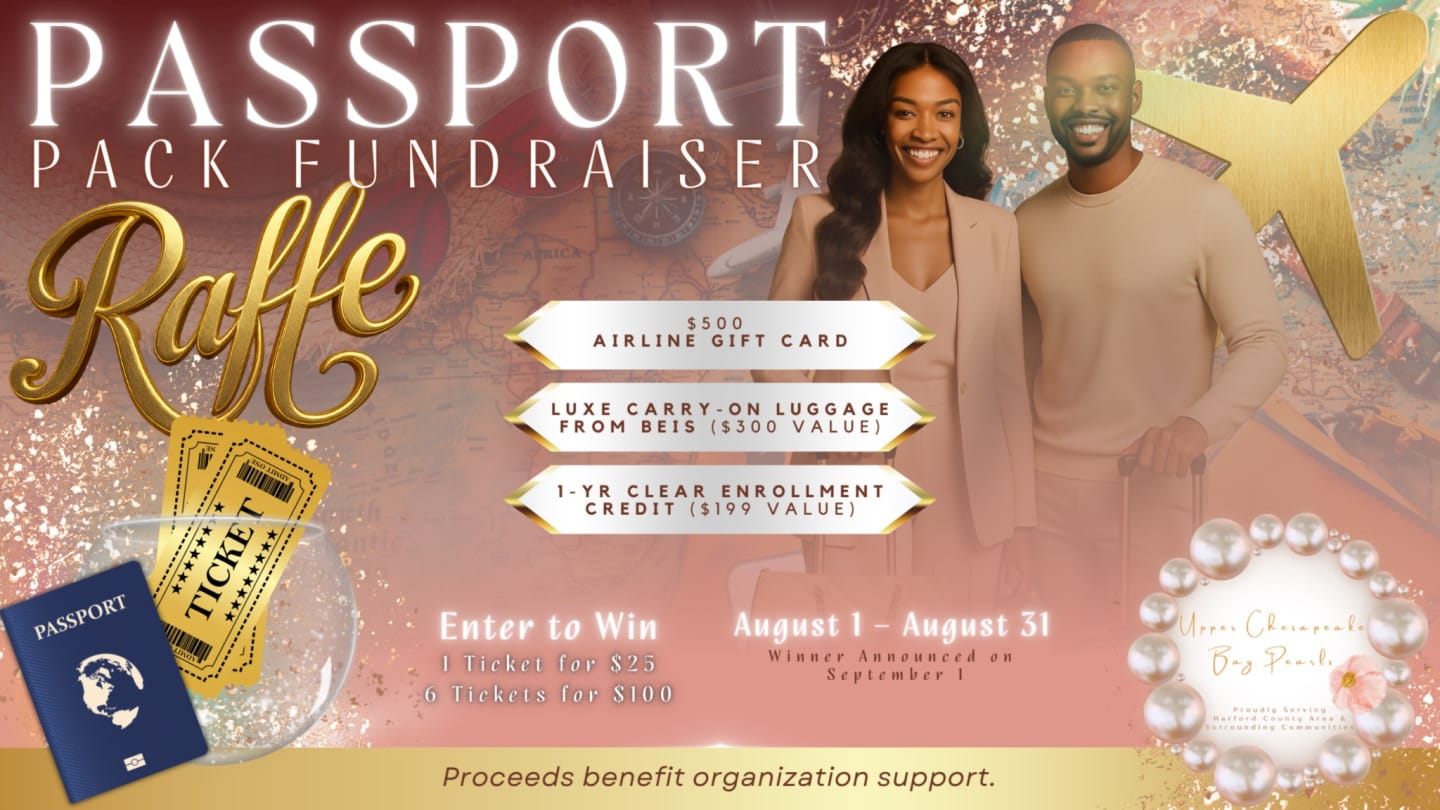 Passport Pack Raffle Fundraiser 2025