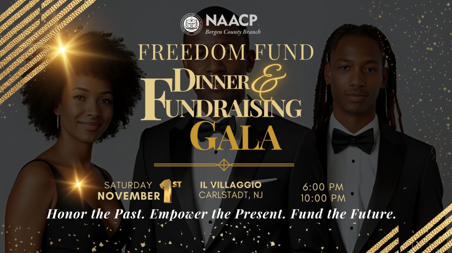 Bergen County NAACP Freedom Fund and Fundraising Gala 2025