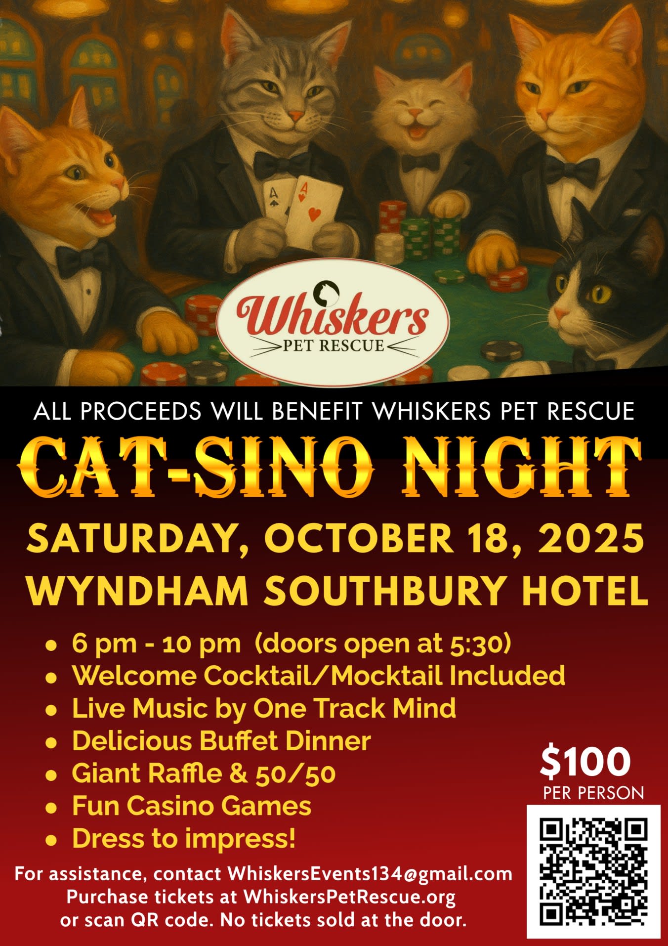 CAT-SINO NIGHT 2025 TICKETS