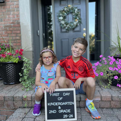 Dominic and Corinne King