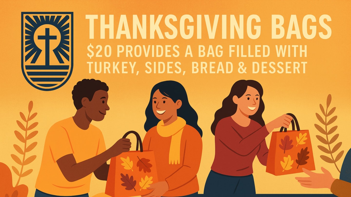 Thanksgiving Meal Bags for those in need!