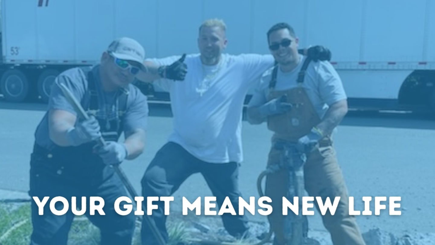 Giving men struggling with addiction a hand up, not a hand out.