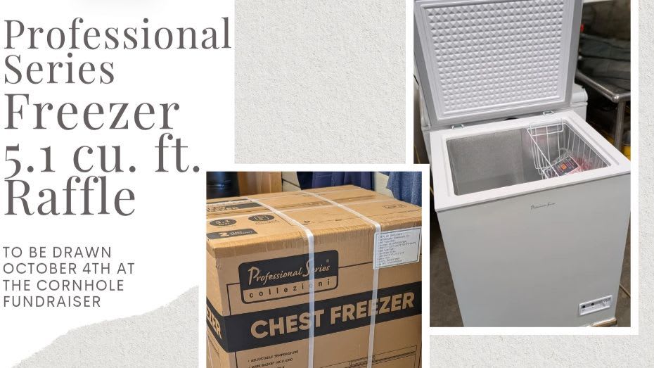 Sarah's Cause 5.1 cu. ft. Freezer Raffle Tickets