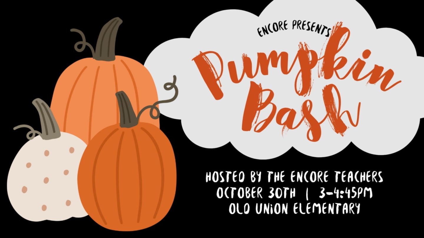 Encore Pumpkin Bash