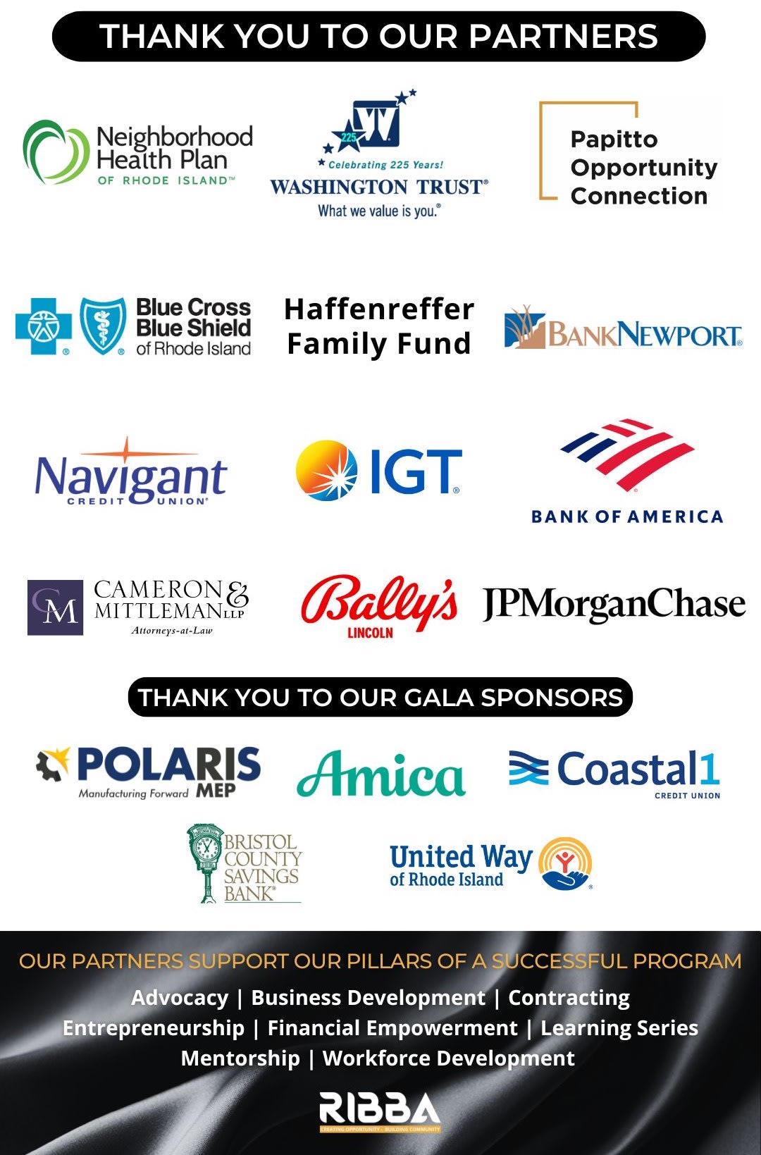 Annual Awards Gala | Sponsorship Tiers