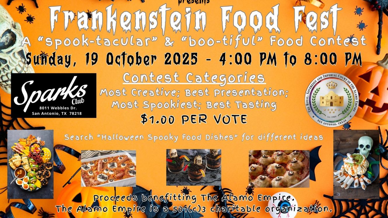 Frankenstein Food Fest Cookoff Contest