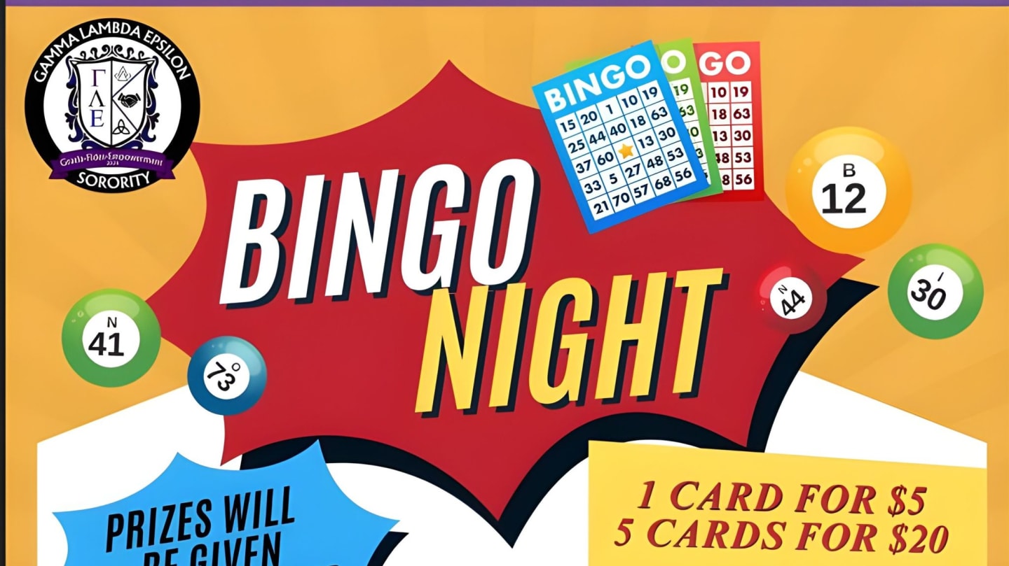 ETA Chapter BINGO NIGHT