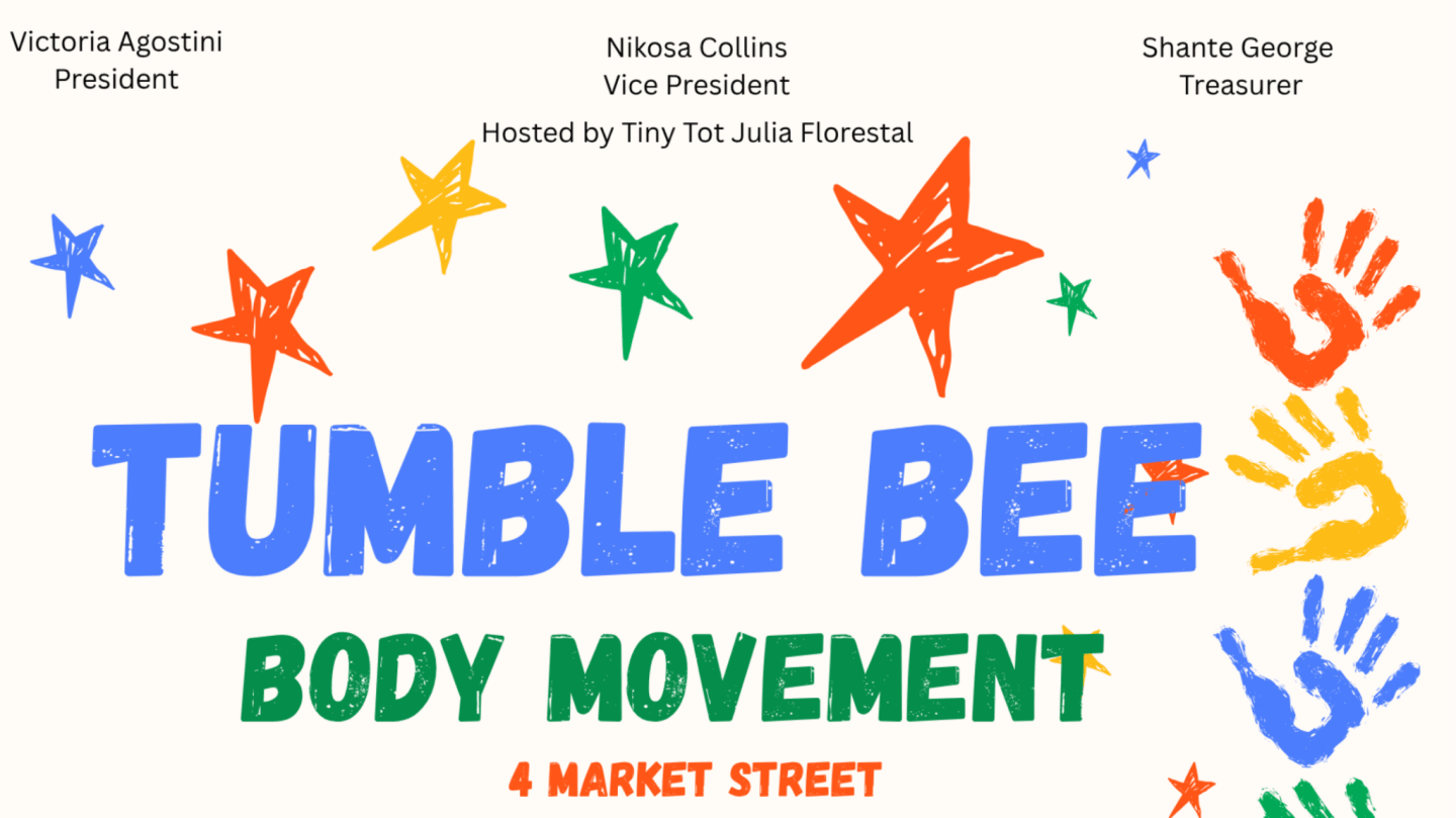 Tiny Tots Julia Presents Tumble Bee Body Movement